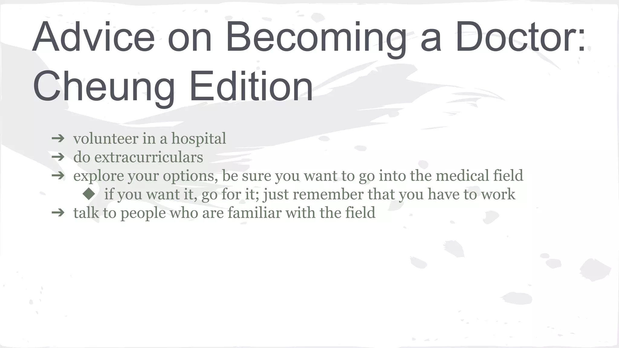 SYEP doctors interview | PPT