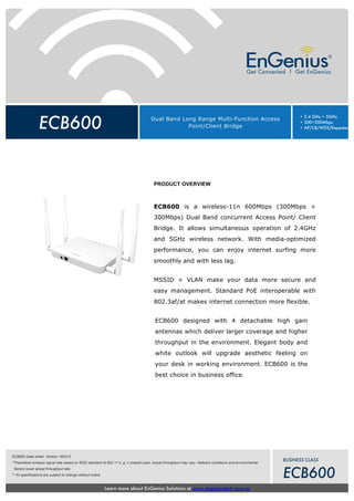 ECB600 engenius | PDF