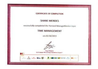 Harvard Certificates | PDF