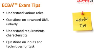 How Best to Prepare for ECBA | PPTX