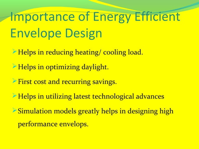 Energy Conservation Building Code ECBC | PPT | Power and Energy ...