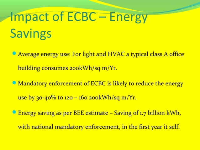 Energy Conservation Building Code ECBC | PPT