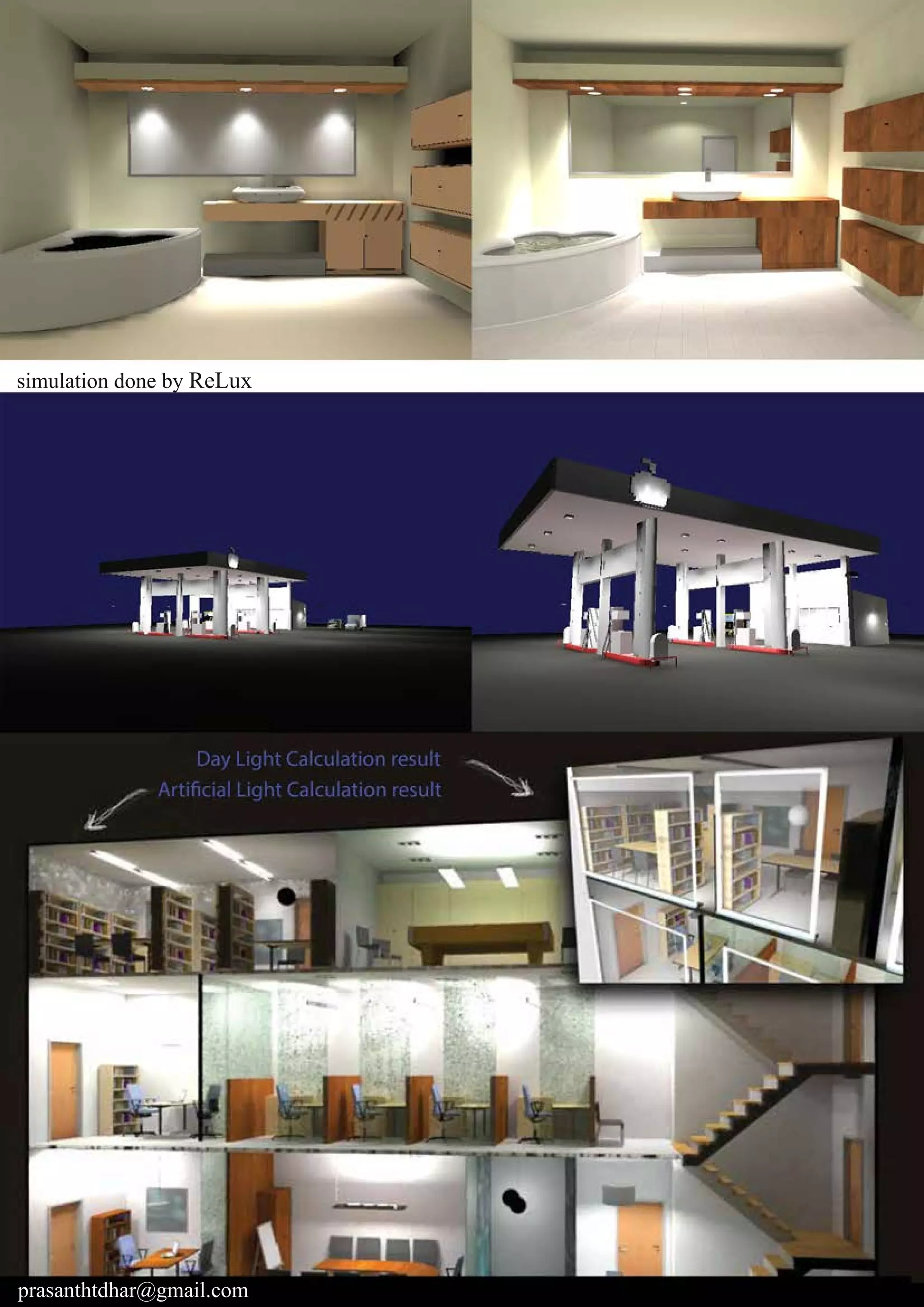 portfolio lighting design prasanth | PDF