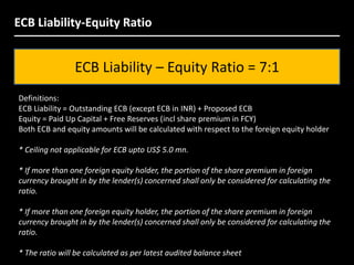 Overview on External Commercial Borrowings (ECB) and its benefits for ...