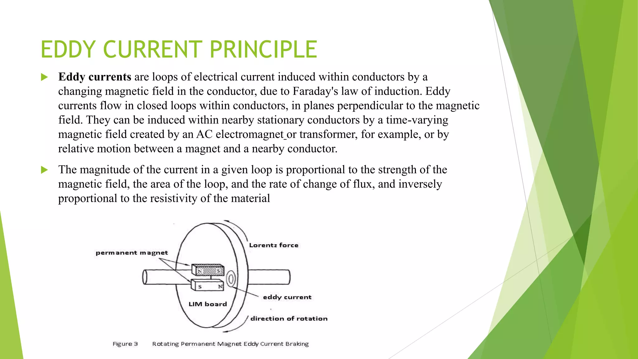Eddy Current Braking System | PPTX