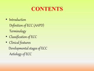 Early childhood caries | PPTX