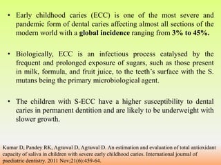 Early childhood caries | PPTX