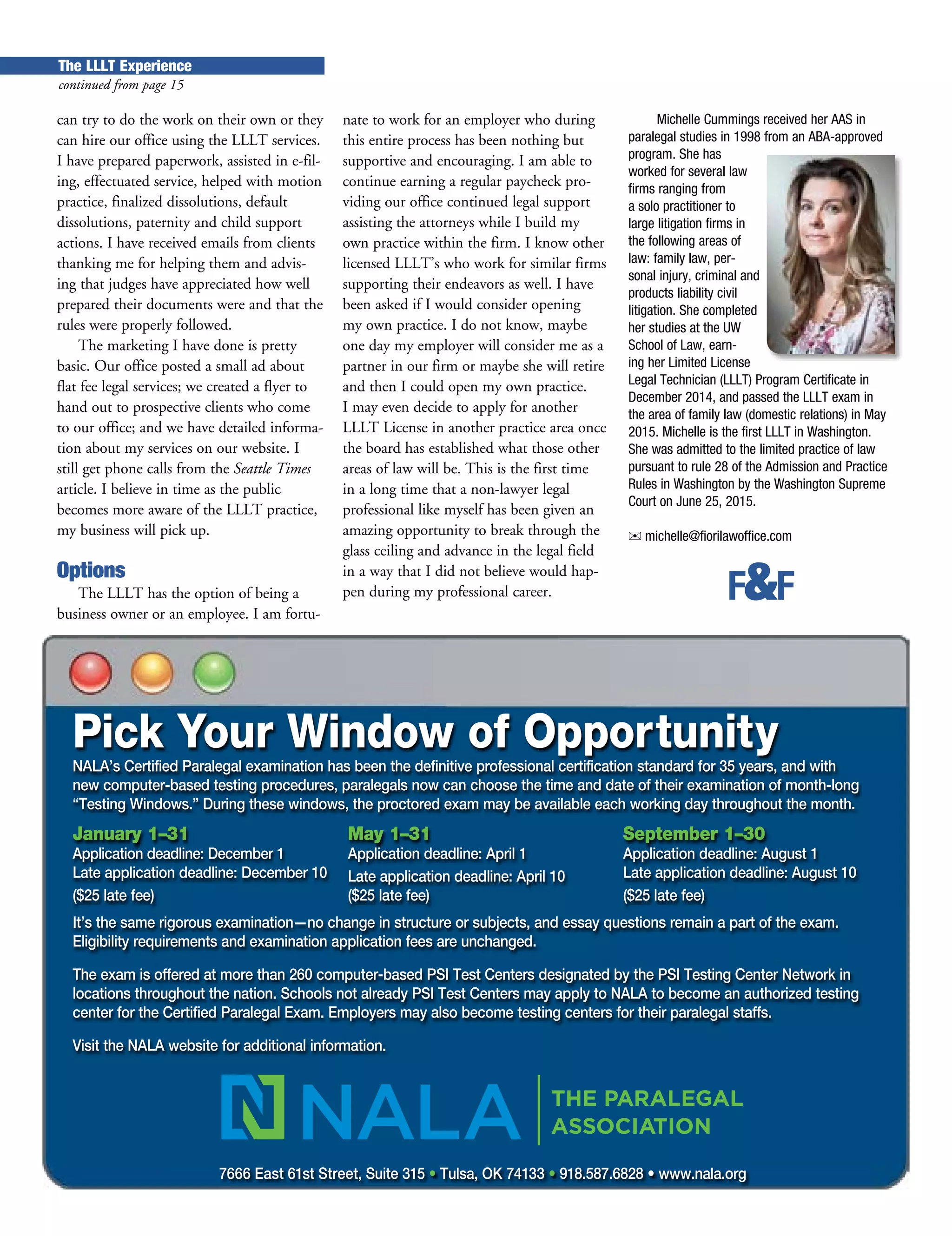 The LLLT Experience | PDF