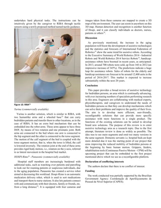 Review of Assistive Technologies for Bedridden Persons | PDF