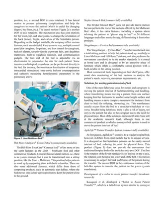Review of Assistive Technologies for Bedridden Persons | PDF