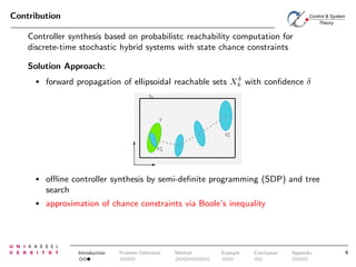 Probabilistic Control of Switched Linear Systems with Chance Constraints | PPT