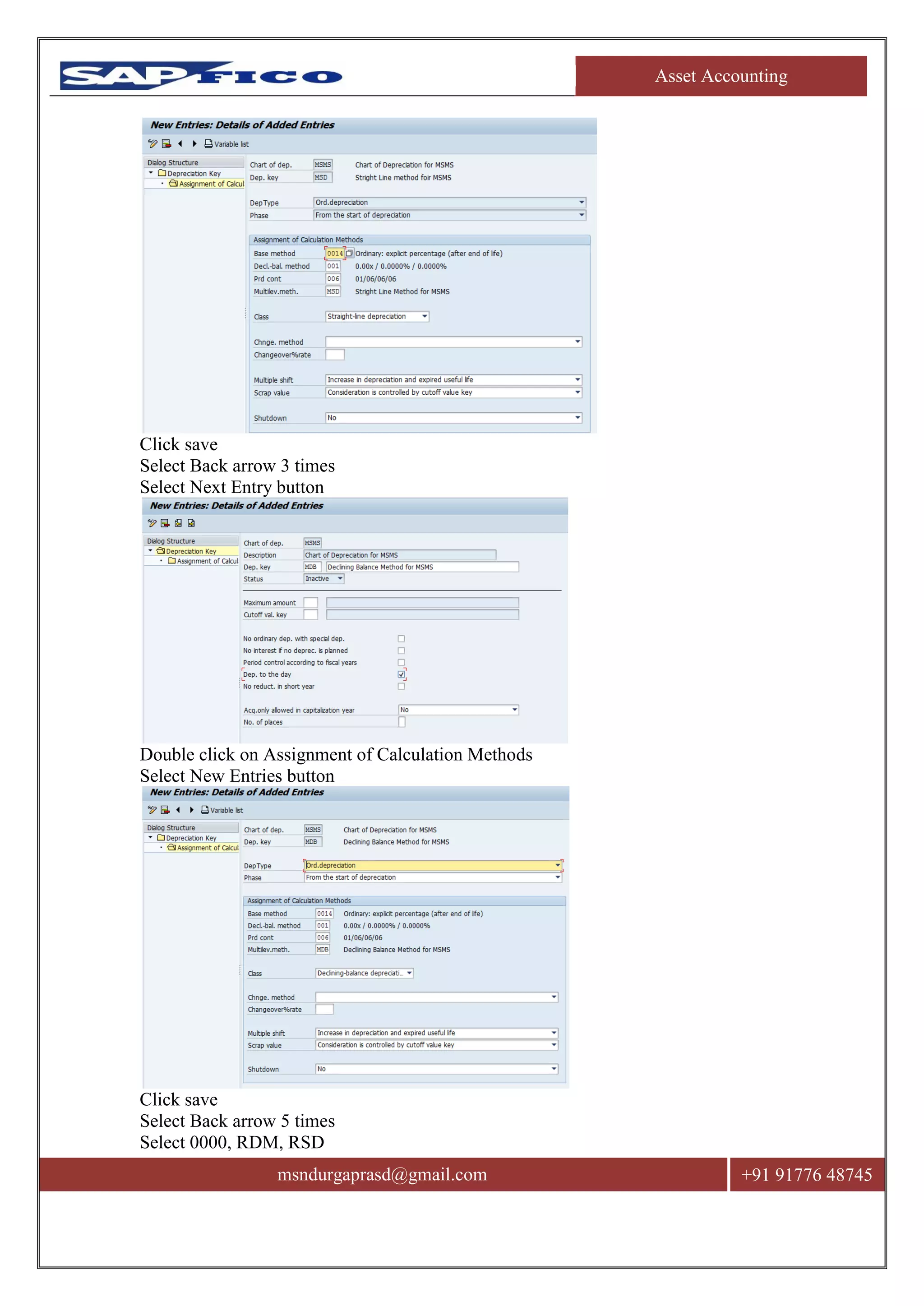 SAP Asset Accounting | PDF