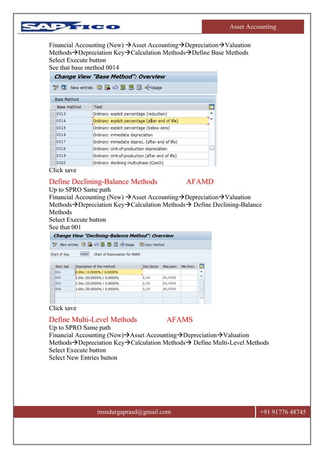 SAP Asset Accounting | PDF | Business Accounting & Finance | Business