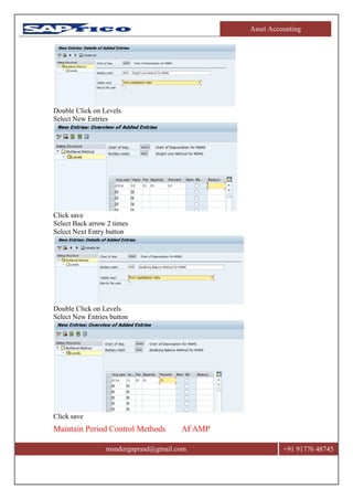 SAP Asset Accounting | PDF