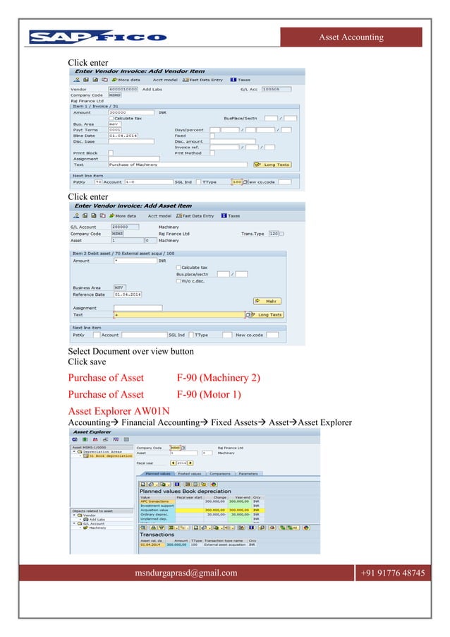 SAP Asset Accounting | PDF | Business Accounting & Finance | Business