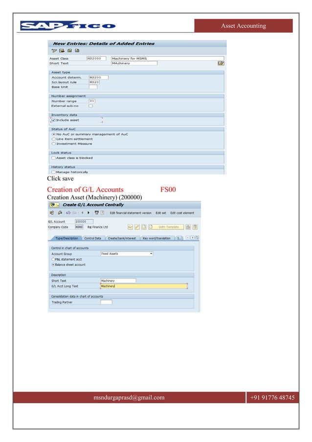 SAP Asset Accounting | PDF | Business Accounting & Finance | Business
