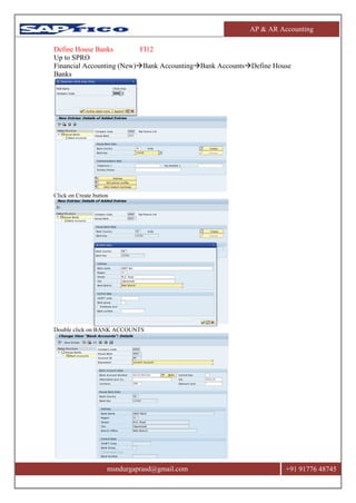 SAP ACCOUNTS RECEIVABLE & ACCOUNTS PAYABLE | PDF