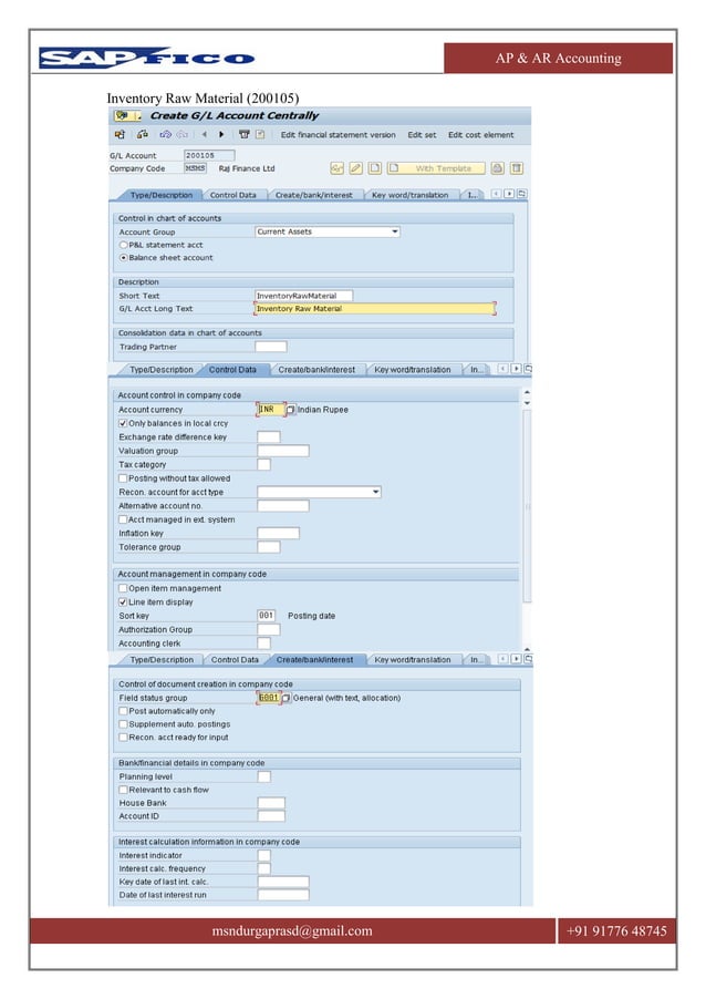 SAP ACCOUNTS RECEIVABLE & ACCOUNTS PAYABLE | PDF