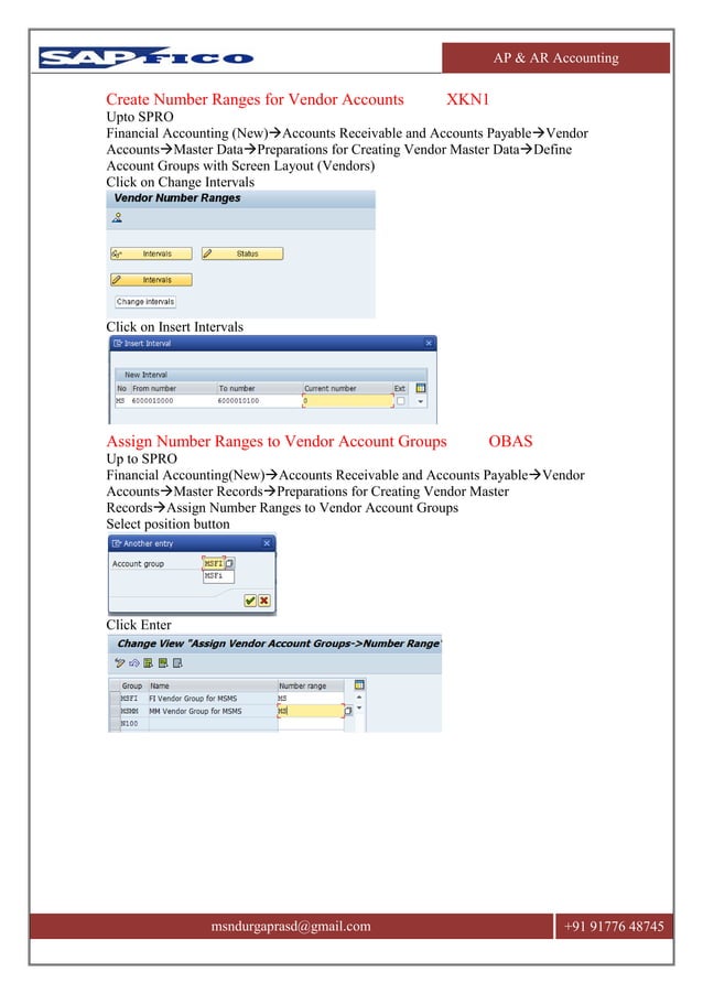 Sap Accounts Receivable And Accounts Payable