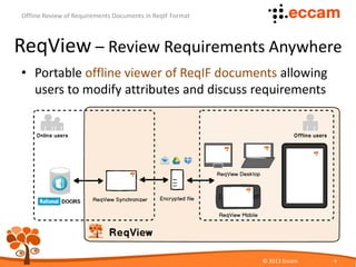 Offline Review of Requirements Documents in ReqIF Format | PDF