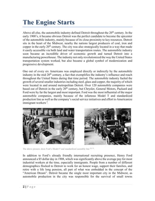 Detroit Case Study | PDF