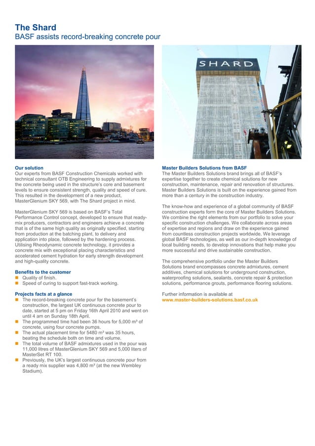 The-Shard | PDF | Construction Industry | Industries