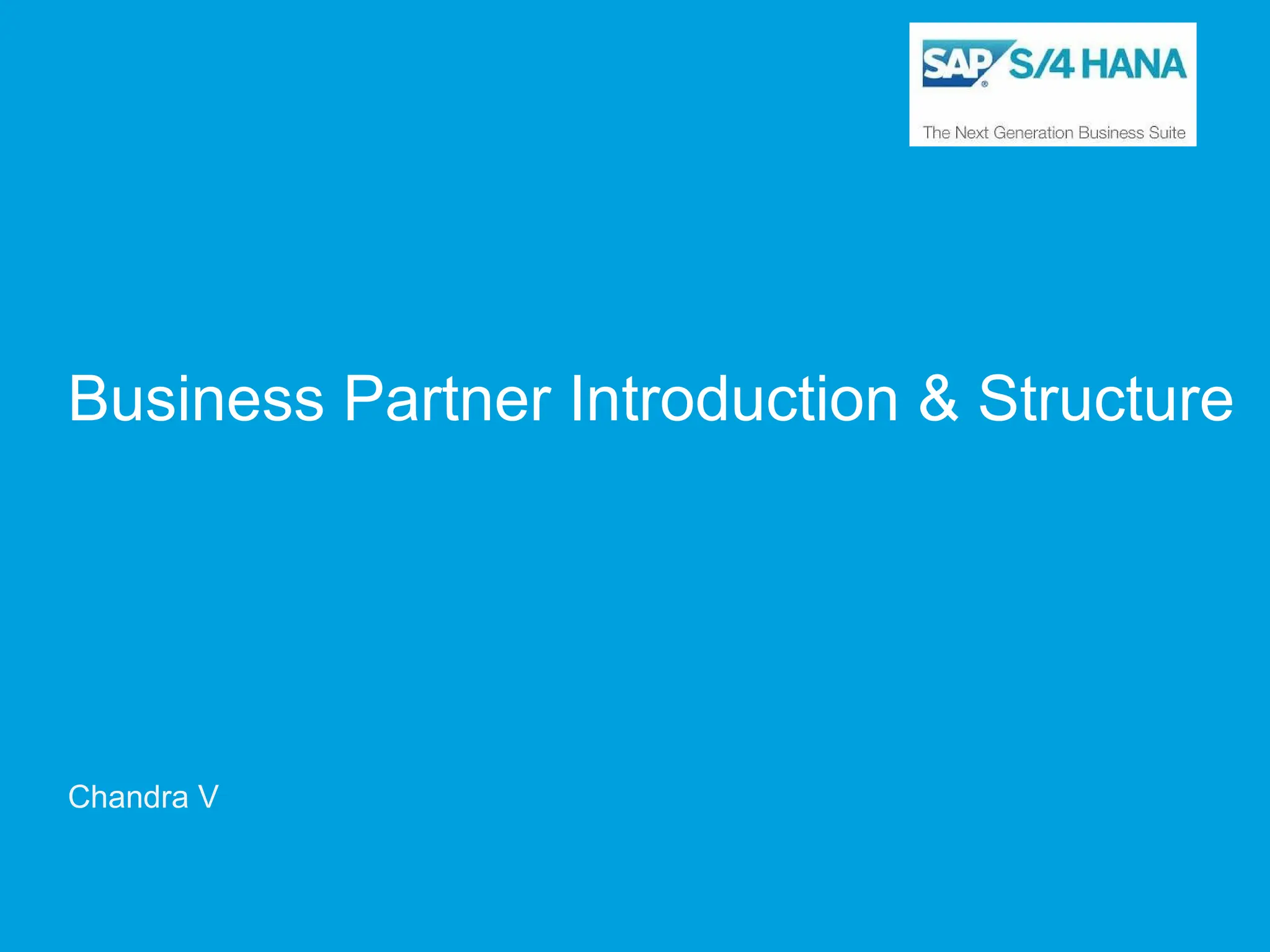 ECC Customer_S4HANA_BP.pptECC Customer_S4HANA_BP.ppt