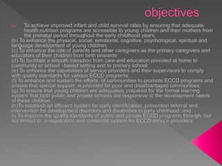 Excerpt Early Childhood Care & Development (ECCD) | PPTX