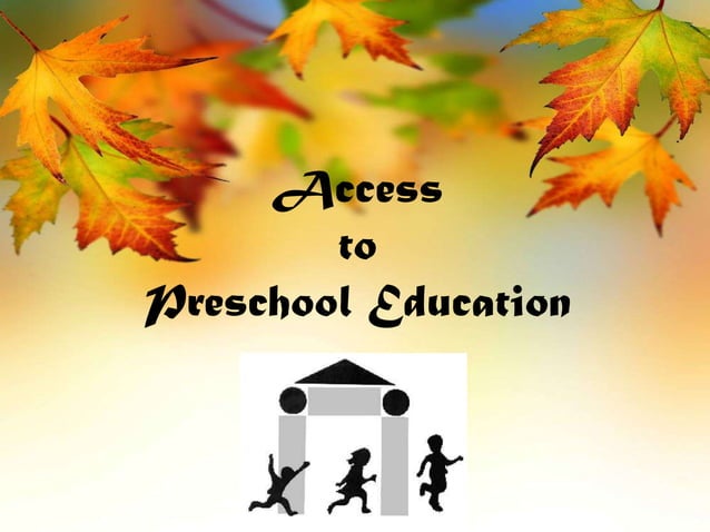 Early Childhood Care and Development (ECCD) | PPTX