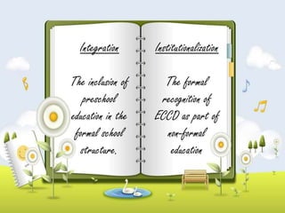 Early Childhood Care and Development (ECCD) | PPTX