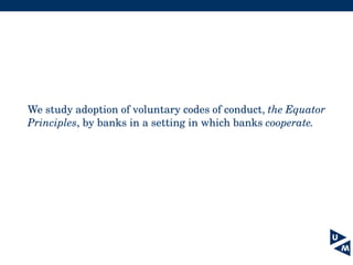 Equator Principles Adoption | PPT