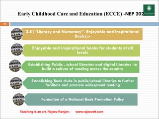 Ecce literacy and numeracy- national educational policy-2020 | PDF