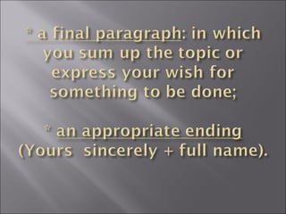 Ecce Writing A Letter To The Editor | PPT