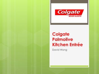Colgate Palmolive Kitchen Entrée mkt SLIDE PLAN | PPTX | Grocery ...