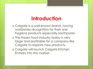 Colgate Palmolive Kitchen Entrée mkt SLIDE PLAN | PPTX | Grocery ...