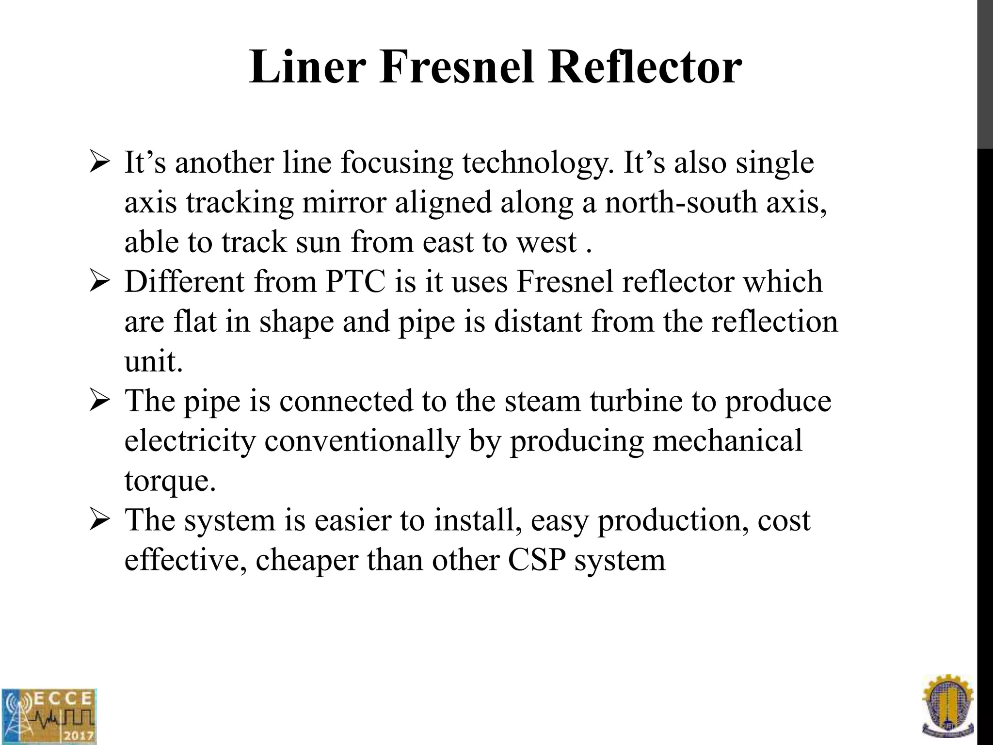 An Overview of Concentrated Solar Power (CSP)Technologies and its ...