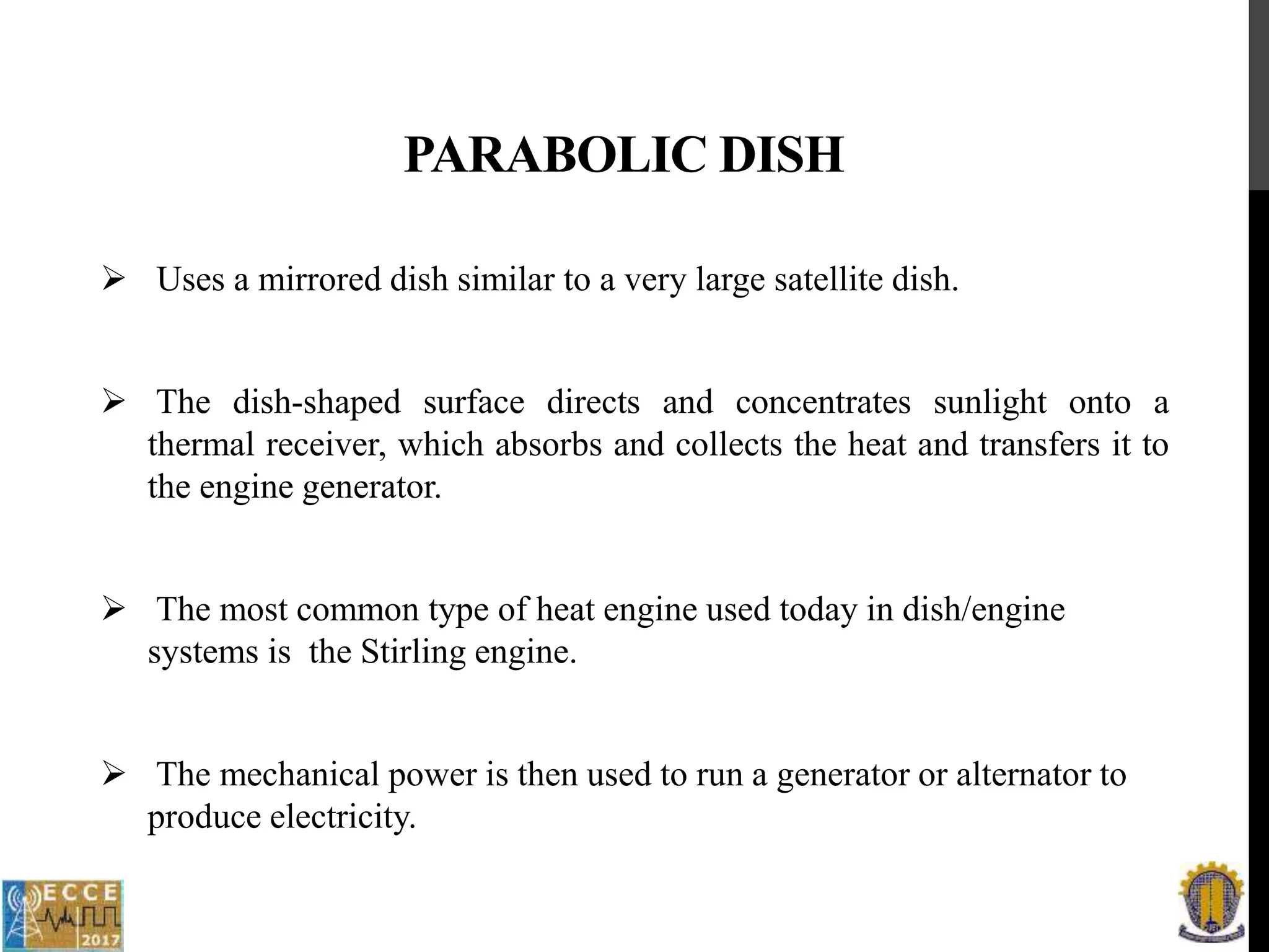 An Overview of Concentrated Solar Power (CSP)Technologies and its ...