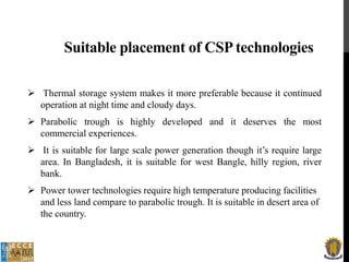An Overview of Concentrated Solar Power (CSP)Technologies and its ...