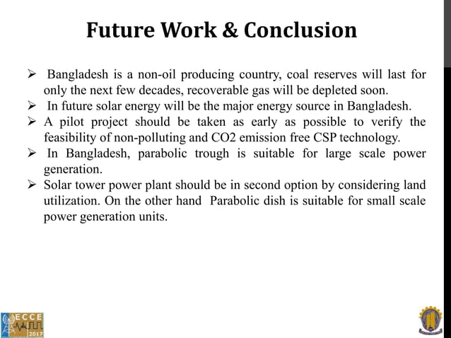 An Overview of Concentrated Solar Power (CSP)Technologies and its ...