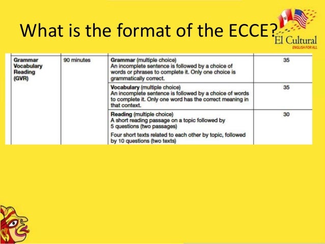 Ecce course