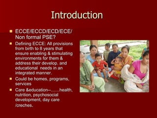 Akshara Foundation - Talk on Early Childhood Care and Education (ECCE ...