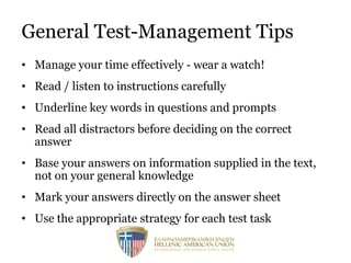 Ecce last minute_test_taking_strategies | PDF