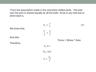 Eccentric connections in steel structure | PPTX