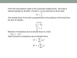 Eccentric connections in steel structure | PPTX