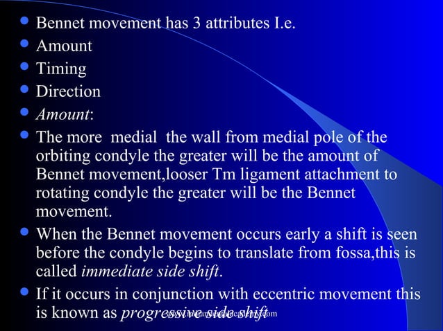 Eccentric movements of mandibular movements/prosthodontic courses | PPT