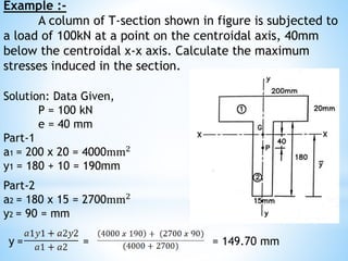 Eccetric columns | PPTX