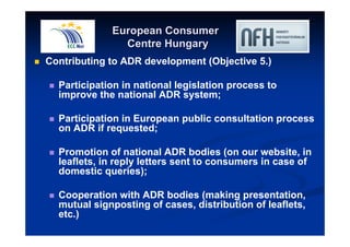 Ecc Hungary introduction ADR bodies | PDF