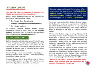 Ecclesia League Partner Manifesto | PDF