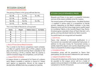 Ecclesia League Partner Manifesto | PDF