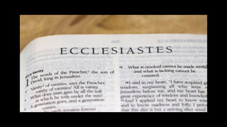 Ecclesiastes | PPTX